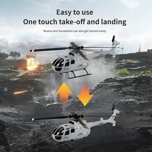 Jual Mainan Anak Heli 6 Axis C186 Pro B105 4CH 2.4G RC ERA Helicopter ...
