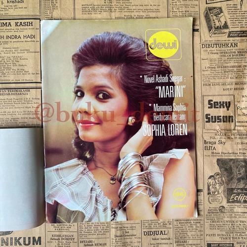 Jual Majalah DEWI 1975 - Ratna Sari Dewi Sukarno - Cover Christine ...