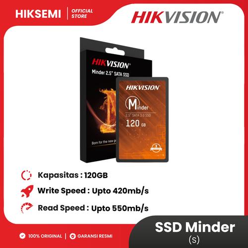Jual HIKVISION MINDER 120GB SSD MINDER Read 550MB/S Write 420MB/S ...