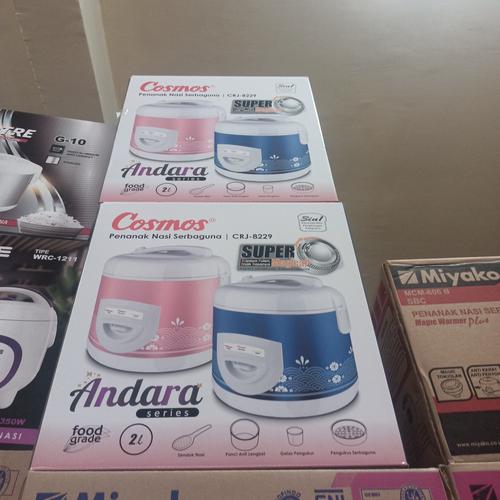 Jual Magicom 2 Liter Stainless Cosmos CRJ 8229 / Rice Cooker CRJ8229 B ...