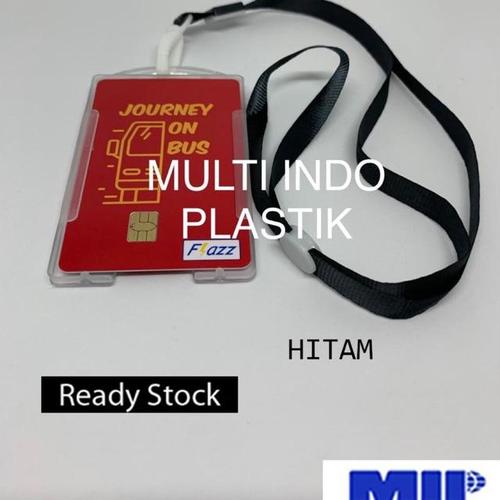 Jual Tali gantungan id card/tali nametag 1 cm/casing kartu/sampul ...