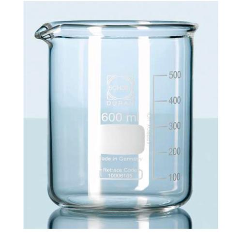 Jual BEAKER GLASS 600mL SUPERDUTY Ø90xH95mm Gelas Kimia DURAN - Kab ...