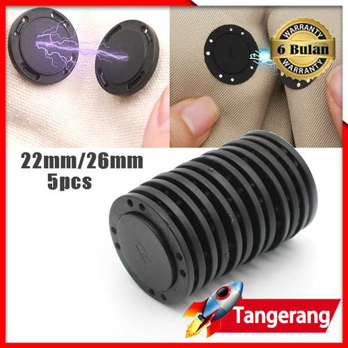 Jual 5Pasang Kancing Magnet Magnetic Apparel Bag Button Magnet 22/26 mm ...