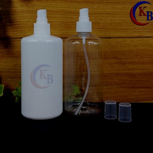 Jual BOTOL TREATMENT PUMP 500 ML HCP / BOTOL PET 500ML / TUTUP NECK 24 - BOTOL PUTIH, TUTUP HALF ...