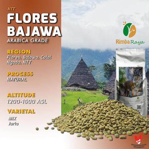 Promo arabica green bean Flores Bajawa Natural process 1kg - Jakarta ...
