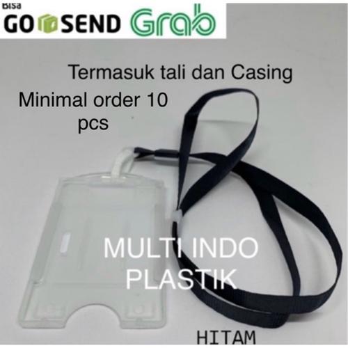 Jual Tali gantungan id card/tali nametag 1 cm/casing kartu/sampul ...