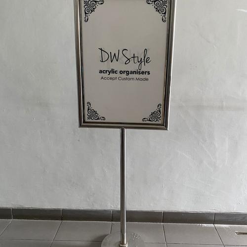 Jual Ex Display Standing Sign / Tiang Standing Poster / Display ...
