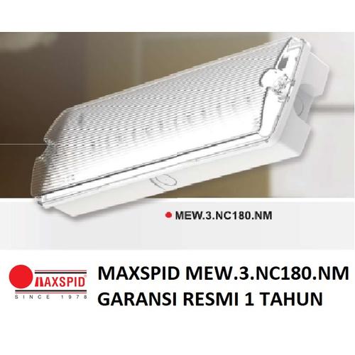 Jual Lampu Emergency Maxspid Rocky MEW.3.NC180.NM 3 Watt LED - Jakarta ...
