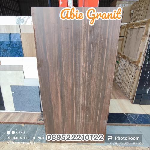 Jual Granit motif kayu Brown Elmwood 60x120 Indogress - Kab. Bogor - Abie Granit29 | Tokopedia