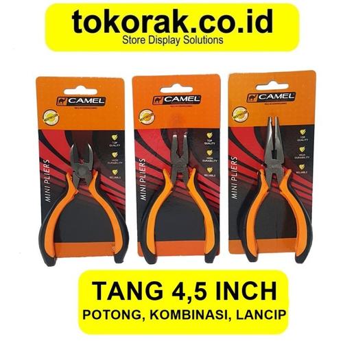 Jual CAMEL TANG MINI 4,5" JEPIT KOMBINASI LANCIP POTONG 4.5 INCH 4.5" 4,5 - POTONG - Jakarta ...