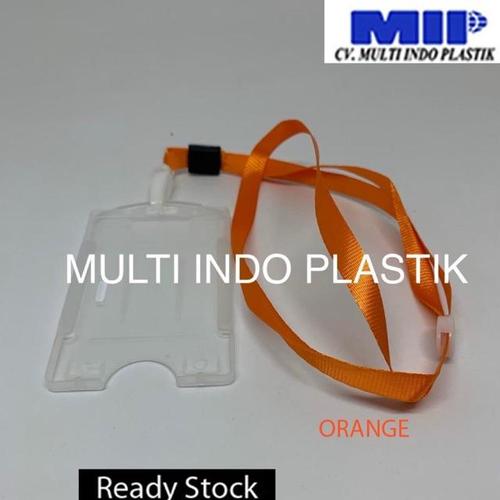 Jual Tali gantungan id card/tali nametag 1 cm/casing kartu/sampul ...