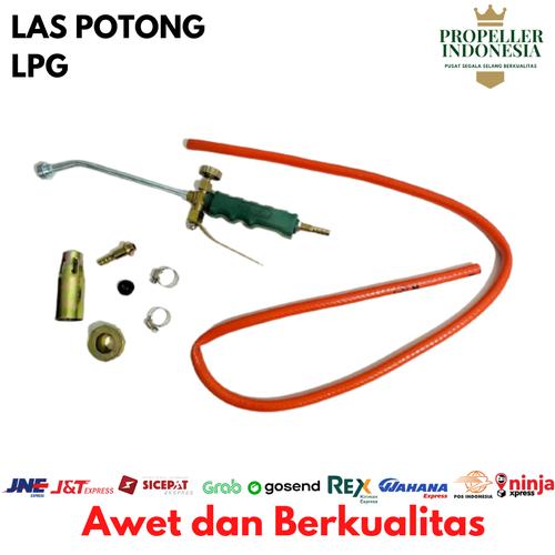 Jual Alat Bakaran Heating Torch Gas LPG Kepala Las Api + Selang Gas ...