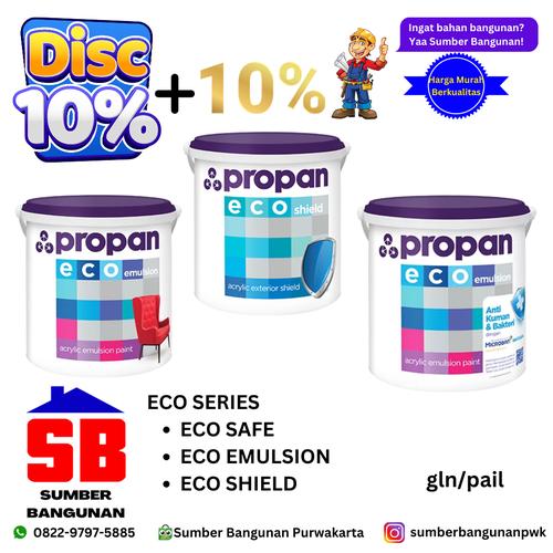 Jual CAT TEMBOK PROPAN ECO SAFE TINTING WHITE GREY GALON PAIL REQUEST ...