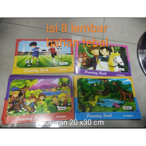 Jual buku gambar a4 forte satuan isi 8 lembar 20 x 30 cm - Kota Bandung ...