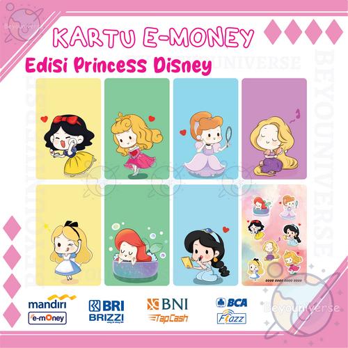 Jual Emoney Flazz Princess Disney Cute Mandiri BCA BNI BRI Kids - 1 ...