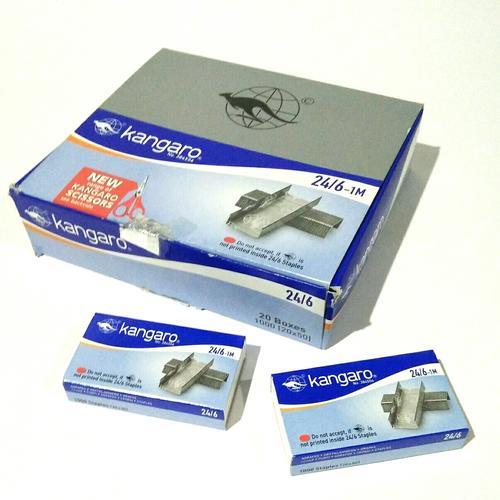 Jual ISI STAPLES BESAR KANGARO NO 3 ( 24/6 ), ISI STAPLER BESAR, ISI ... Jual ISI STAPLES BESAR KANGARO NO 3 ( 24/6 ), ISI STAPLER BESAR, ISI ...