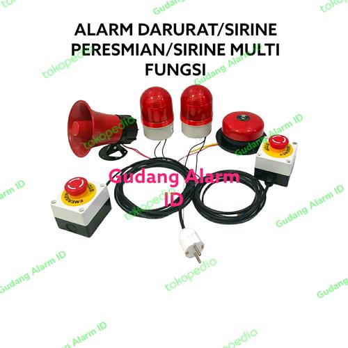 Jual ALARM DARURAT KOMBINAS/ALARM BAHAYA TOA + BELL+DOUBLE ROTARY+2 ...
