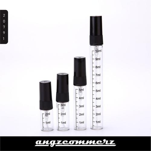 Jual Botol Parfum Kaca Decant Refill Tester Dengan Skala - 3ml - Kota ...