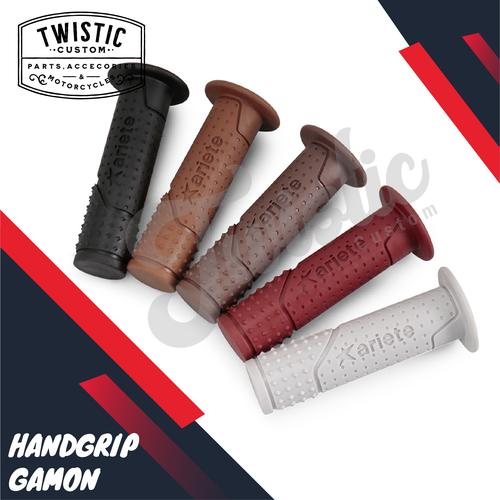 Jual Handgrip Ariete Gamon Motor W175 XSR Benelli Vespa Aerox NMAX XMAX ...
