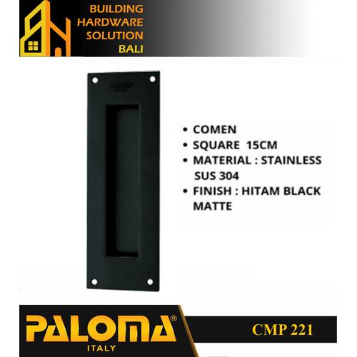 Jual PALOMA CMP 221 SQUARE 15CM GAGANG PINTU SLIDING HITAM BLACK MATTE - Kota Denpasar ...