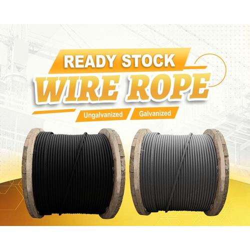 Jual Wire Rope/Kawat Seling dia 18mm 6x36(WS) + IWRC Ungalvanized UNISTRAND - Jakarta Timur ...