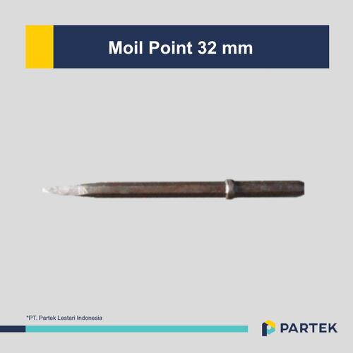 Jual Chisel Mata Pisau Jack hammer Moil Point HEX 32 x 620 mm TOKU JPN ...