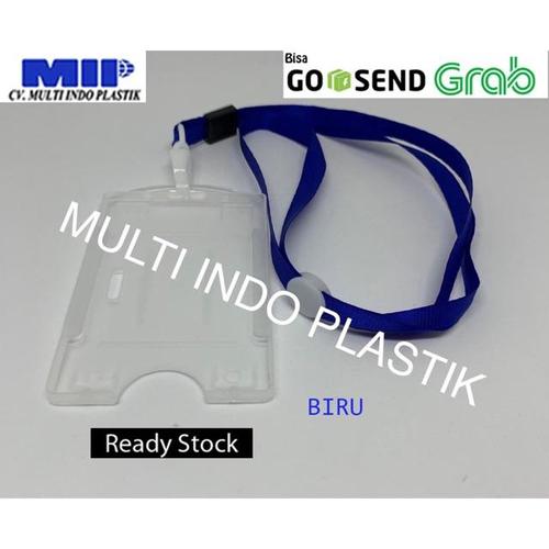 Jual Tali gantungan id card/tali nametag 1 cm/casing kartu/sampul ...