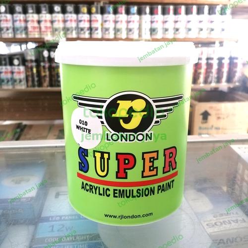 Jual Cat Tembok Dinding Air Merk RJ London Warna Putih 1 Kg - Kota ...