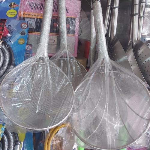 Jual serok/saringan jaring gagang stainless steel tebal 32 cm - Jakarta ...