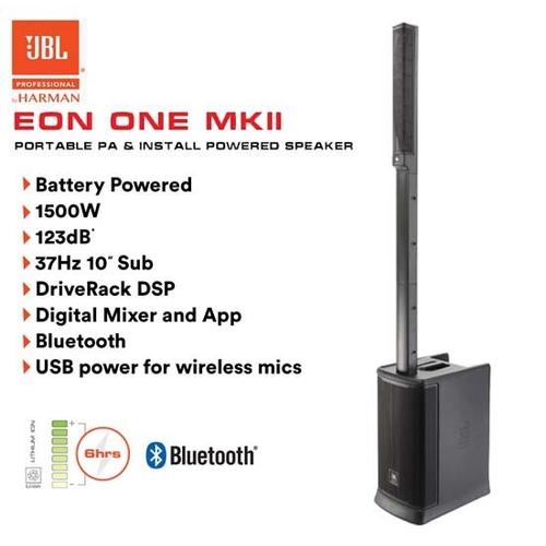 Jual JBL EON ONE MK2 All-In-One Battery Powered Active Column PA ...