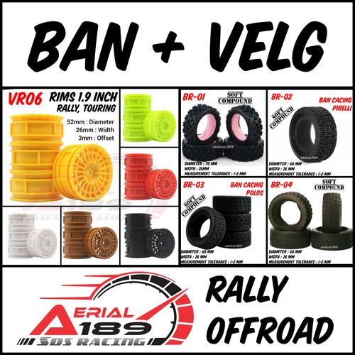 Jual 1pcs ban rally touring RC 1/12 1/10 1/14 tamiya XV TT01 wltoys LC ...