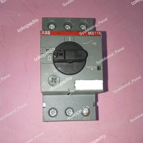 Jual MOTOR PROTECTION CIRCUIT BREAKER ABB MS116 10-16AMPERE ORIGINAL ...