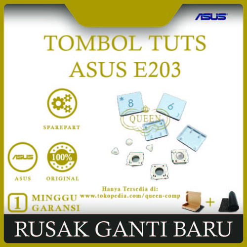 Jual TOMBOL TUTS KEYBOARD ASUS E203 - Kota Bekasi - queen-computer ...