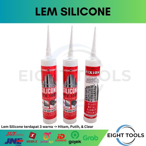 Jual Lem Tabung Silicone / Lem Kaca / Lem Tabung Sealent / Lem Silicone ...
