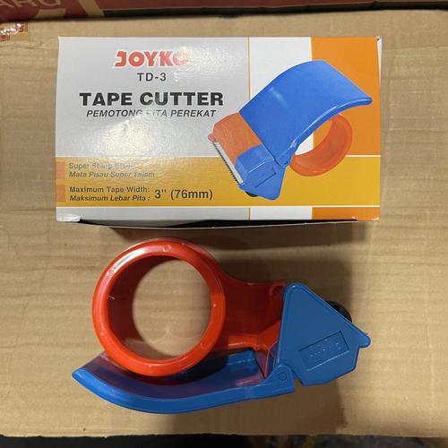 Jual Dispenser Lakban / Tape Cutter Plastik Joyko TD 03 72mm / 3 inch ...