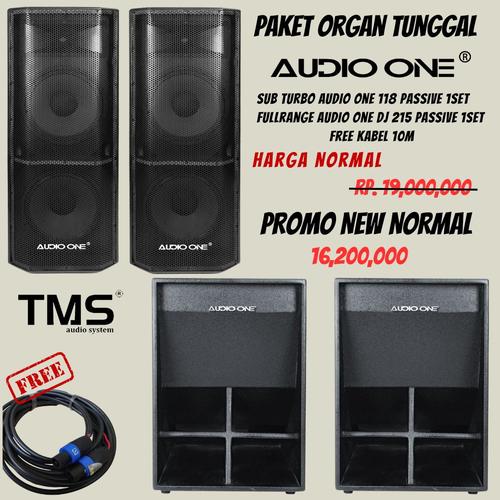 Jual Paket Sound System Organ Tunggal PASSIVE Murah Merk Audio One ...