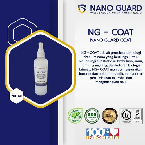 Jual NG-COAT Pelindung Nano untuk Tumbuhnya Lumut dan Jamur 200ml - Kab ...