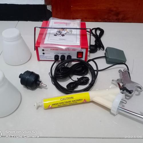 Jual Mesin Powder Coating Portable Mini Spray Gun Oven Cat Bubuk PC03-2 ...