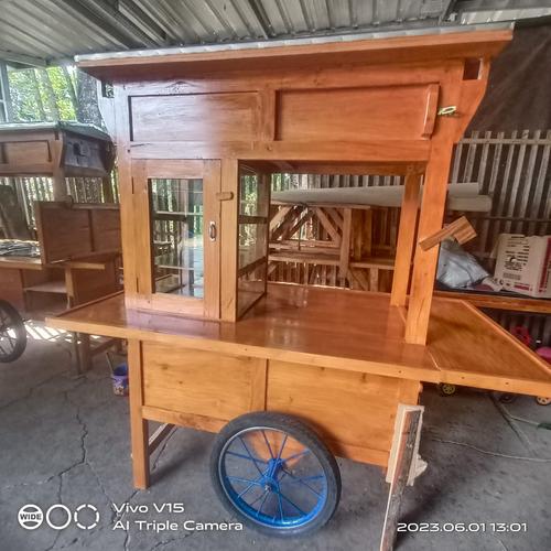 Jual gerobak angkringan mini - Kota Bogor - R.G.M ( Rudy Gerobak Mebel ...
