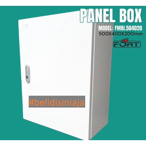 Jual BOX PANEL LISTRIK INDOOR 50 X 40 X 20 FORT FMBI504020 - Jakarta ...