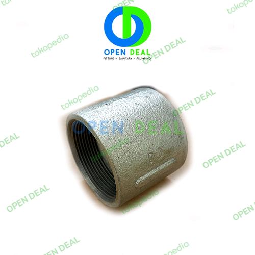 Jual Sok Besi 2" IN Drat Dalam Galunggung (G Brand)/ Galvanis Socket 2 ...