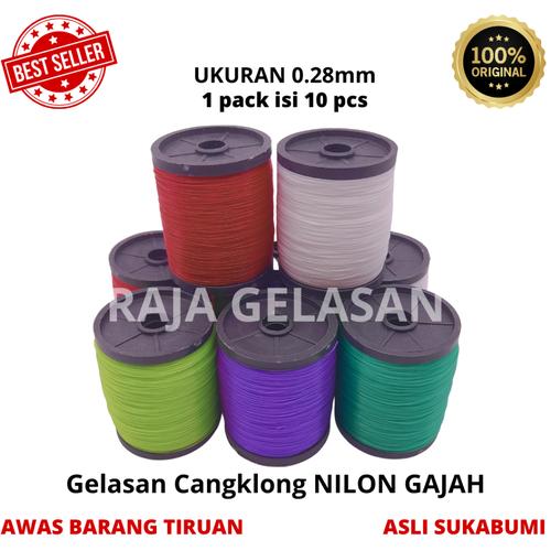 Jual Benang Nilon Cangklong ukuran Gajah untuk Layangan - Kota ...