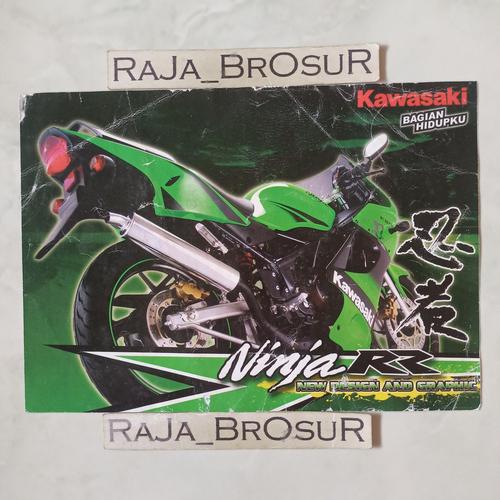 Jual Poster brosur katalog flyer Kawasaki Ninja 150RR/Ninja 150 RR 2010 - Kab. Langkat ...