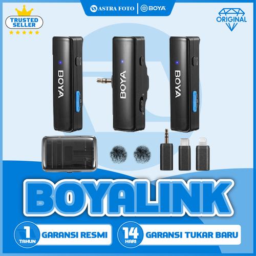 Promo BOYA LINK All-in-one Wireless Microphone BoyaLink USB C iOS ...