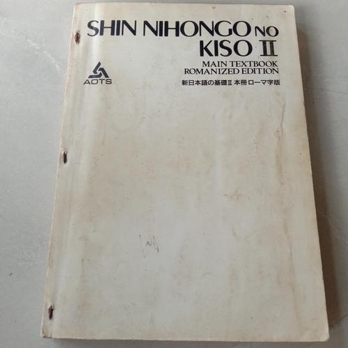Jual Shin Nihongo No Kiso II Main Textbook Romanized Edition ( Original ) - Kab. Bekasi - Zola ...