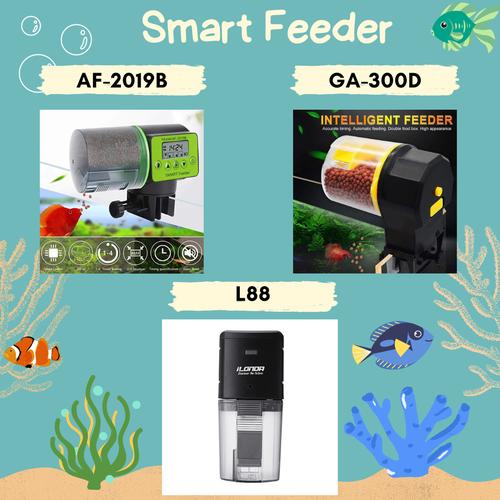 Promo Smart Feeder Automatic Alat Pemberi Makan Ikan Otomatis Food - GA ...