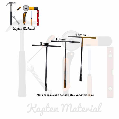 Jual Kunci T 8mm | Kunci Sok T 10mm | Kunci Sock T 12mm | Kunci T 8 ...