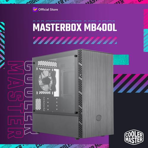 Promo Cooler Master Masterbox MB400L Mini-Tower [mATX, Chassis ...