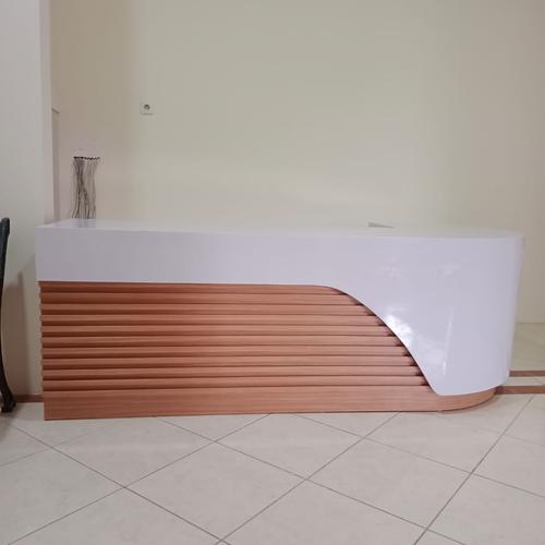 Jual meja kasir mini bar meja receptionist meja counter 250*100cm - Kab ...