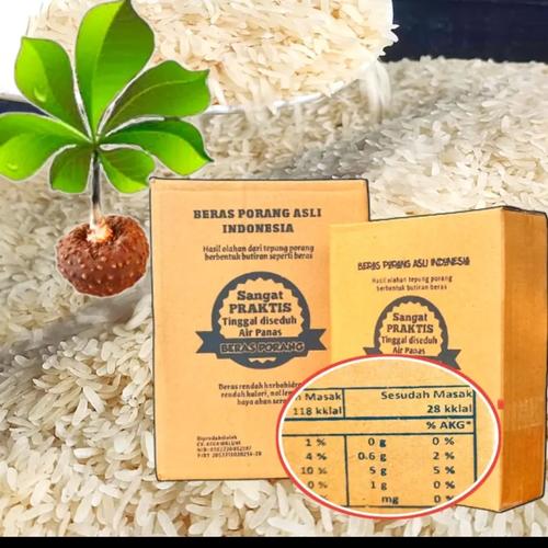 Jual Beras porang curah 500 gram rendah karbohidrat, Tinggi serat - Kab ...